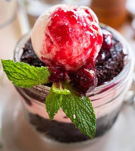 Homemade Black Forest Ice Cream Cake - Frosted Fusions