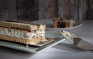 Learn How To Make A Homemade Viennetta Ice Cream Dessert - Frosted Fusions
