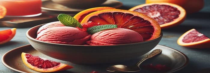 Learn How To Make The Perfect Blood Orange Sorbet - Frosted Fusions