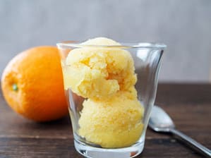 Whip up a Boozy Homemade Vodka and Orange Sorbet - Frosted Fusions